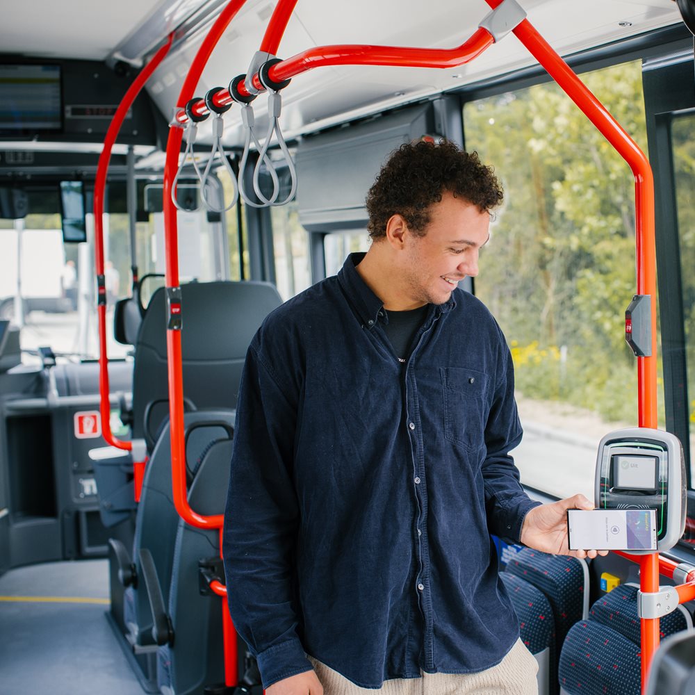 OVpay: checking in and out with your debit card